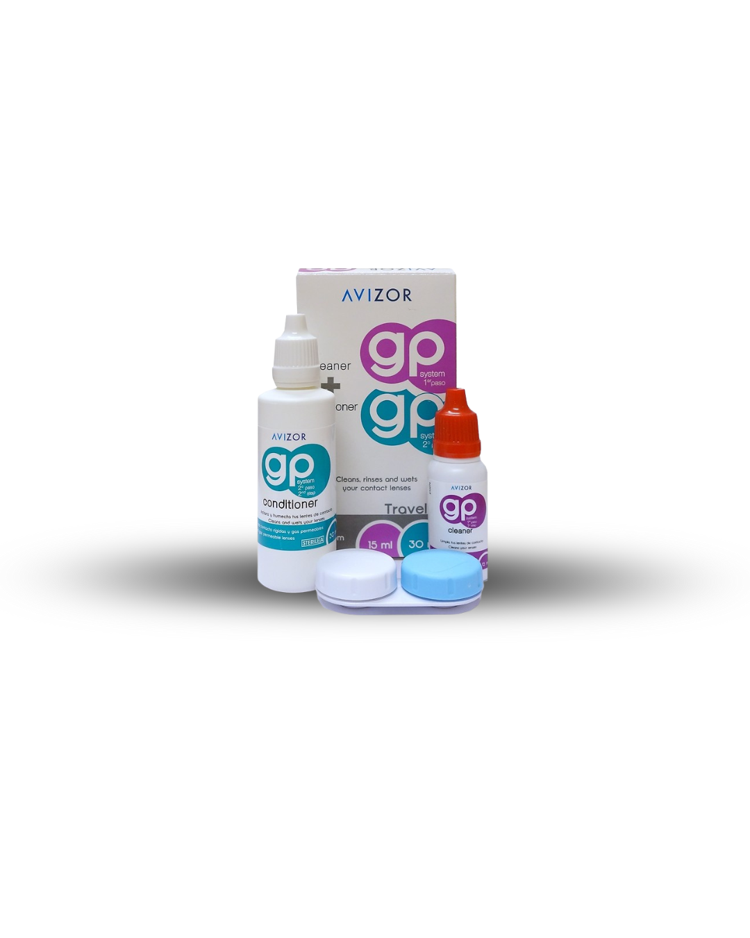 Avizor GP System Kit Viaje Precio México | RGP – Ópticas García